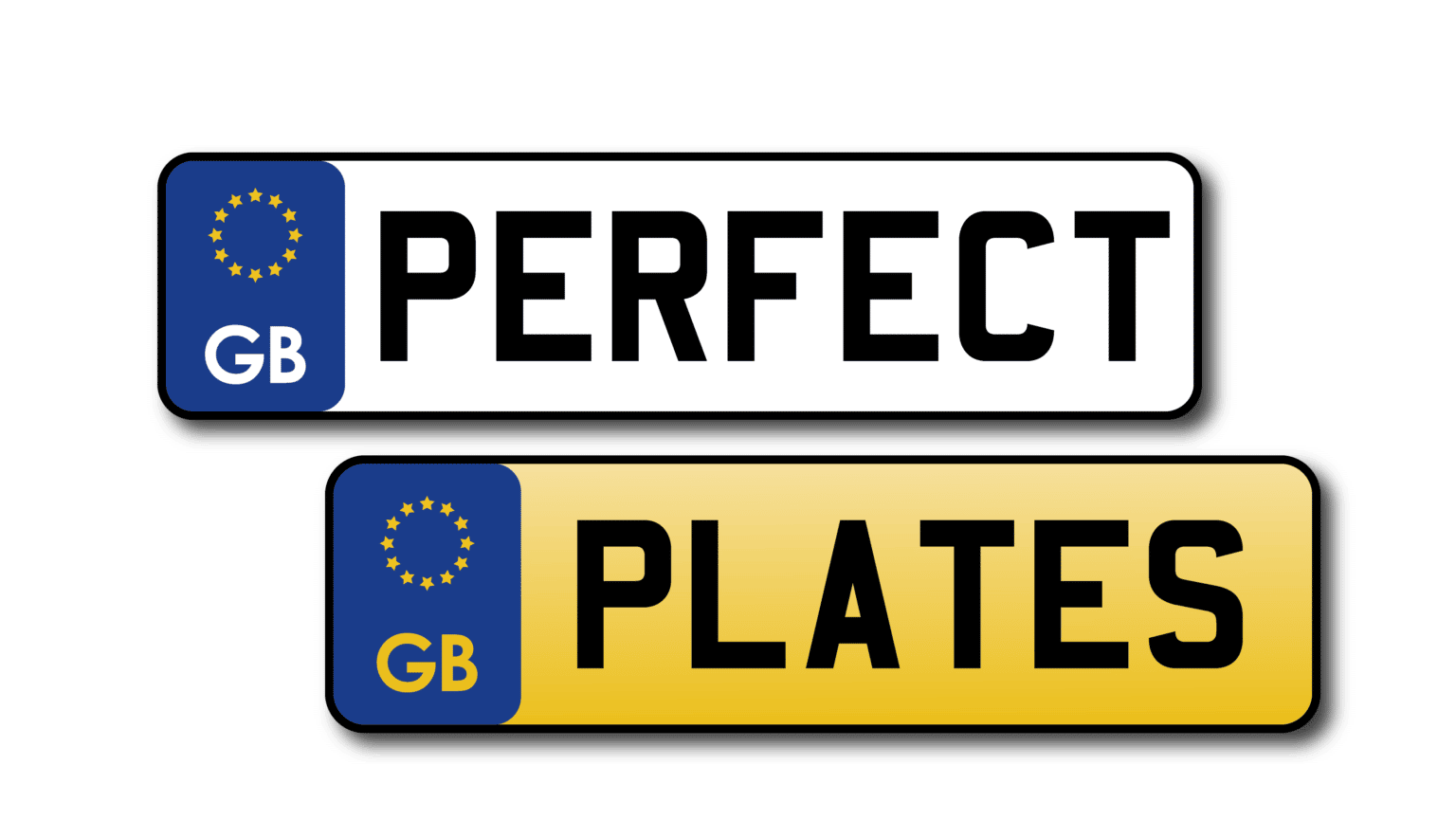 Buy quality 3D Gel Number Plates DVLA legal | Perfect Plates